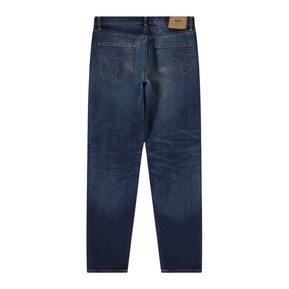 Jeans Uomo Edwin Regular Tapered Kaihara 13oz Medio Scuro su Brubaker ...