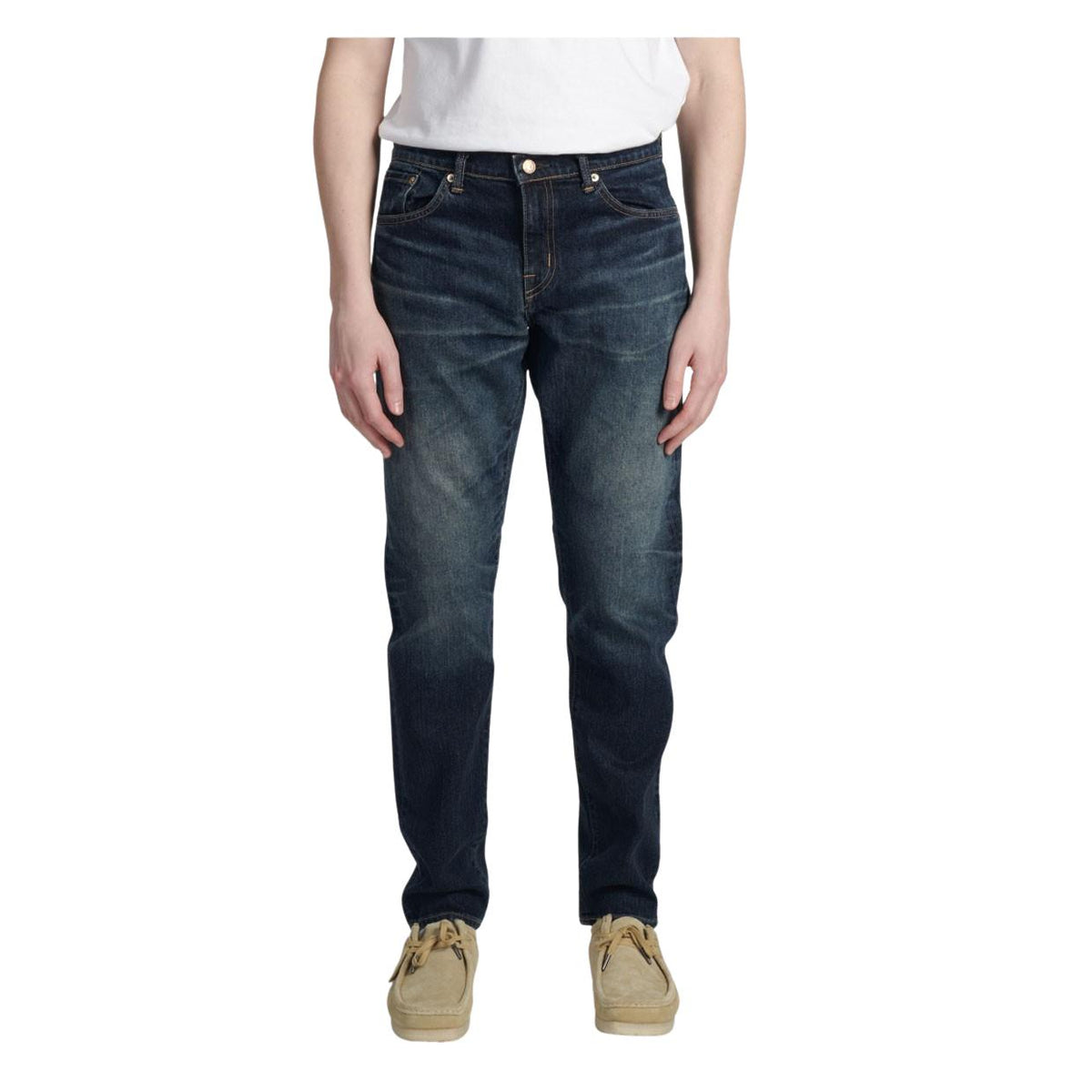 Jeans Uomo Edwin Regular Tapered Kaihara 13oz Medio Scuro su Brubaker ...