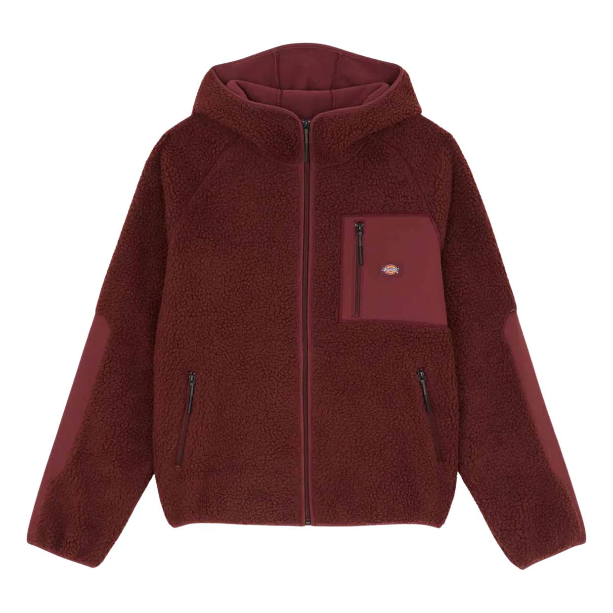 Giubbino Uomo Dickies Central High Pile Ruggine – Brubaker Store