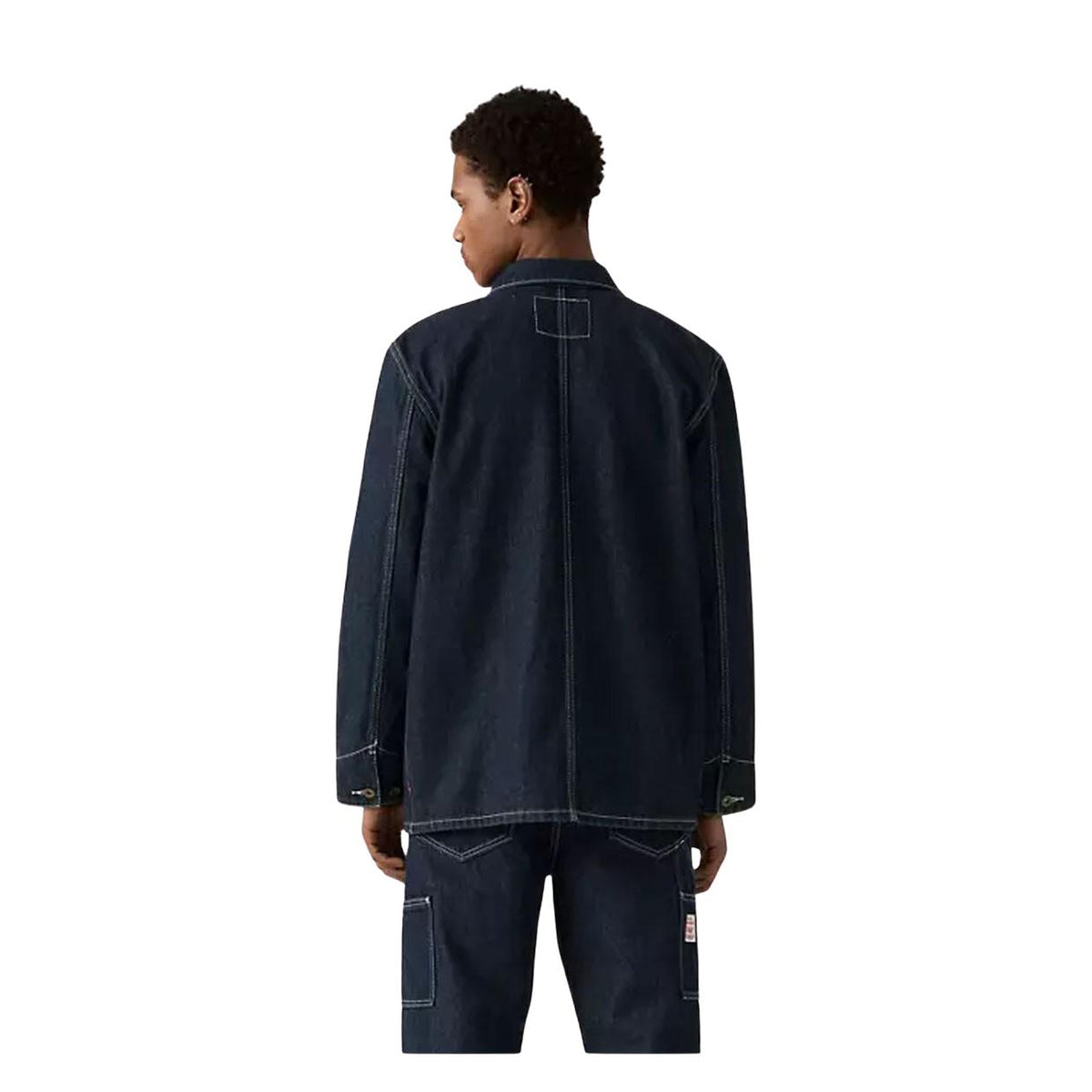 Giubbino Uomo LEVI'S Berkley Chore Coat Blu Denim su Brubaker Store