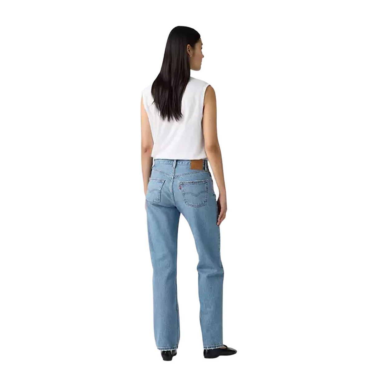 Jeans Donna LEVI'S 501 90s Demin Chiaro su Brubaker Store
