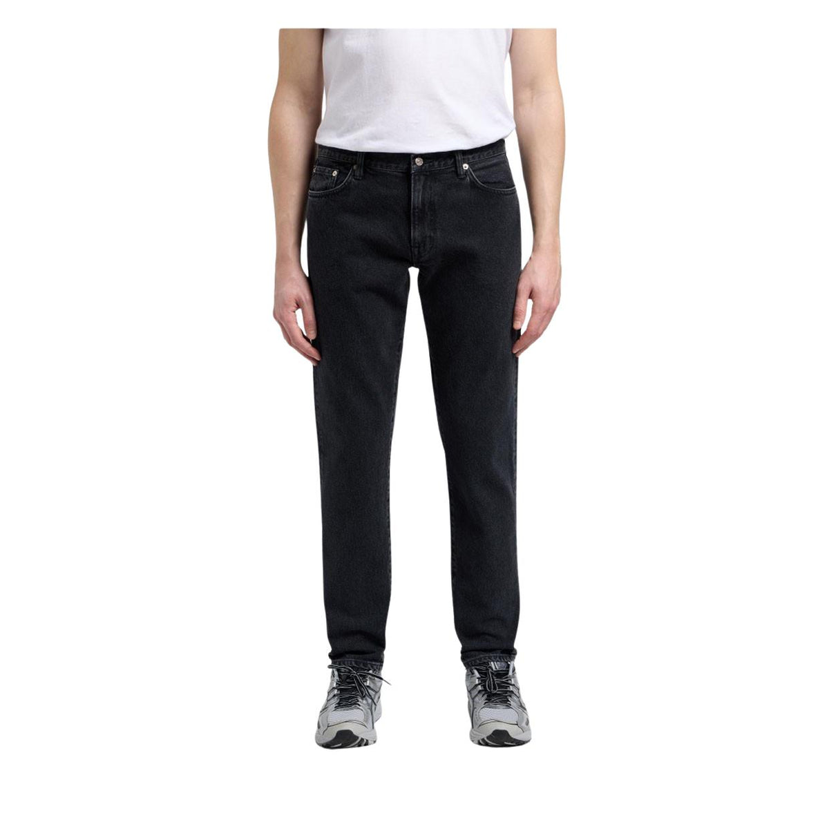 Jeans Uomo Edwin Regular Tapered Kaihara 13oz Nero Lavato su Brubaker ...
