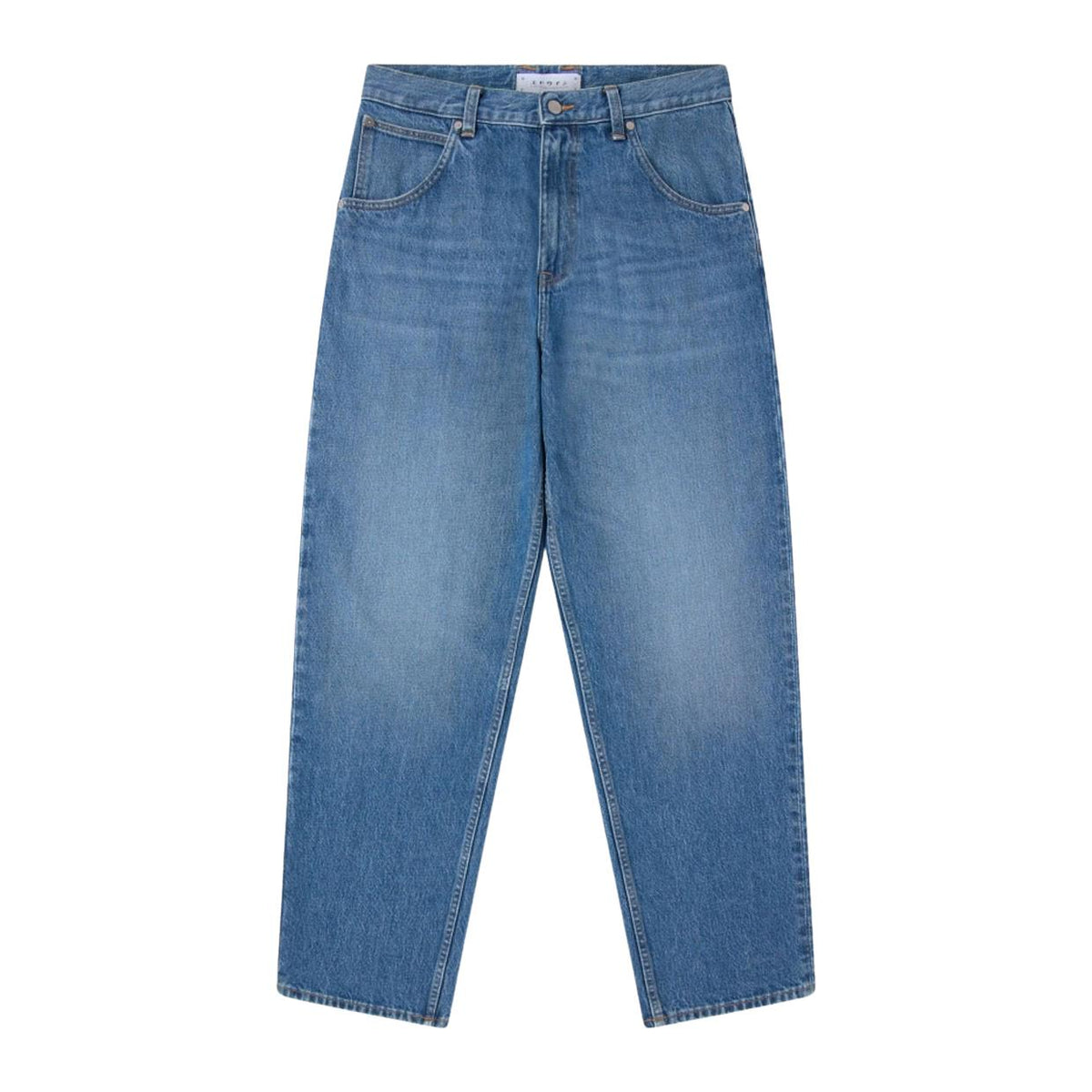 Jeans Uomo Tyrell Loose 14.6 oz Medio Scuro su Brubaker Store