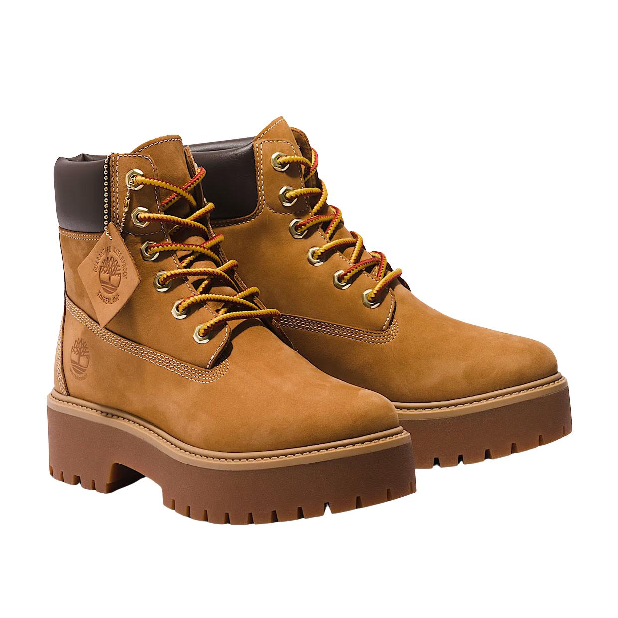 Scarpe Donna Timberland Stone Street 6 Inch Boot Giallo su Brubaker ...