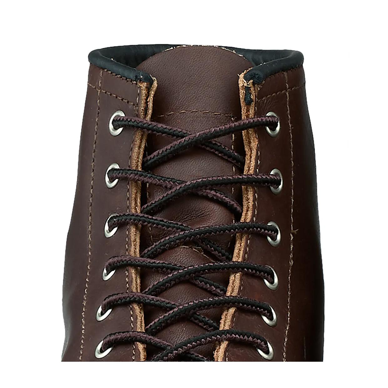 Taslan Laces 48-inch Red Wing Nero/Marrone su Brubaker Store