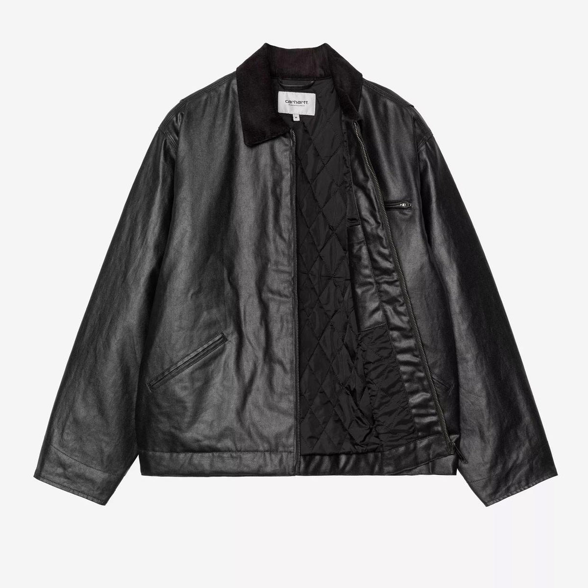 Giacca Uomo Carhartt OG Dean Jacket Nero su Brubaker Store
