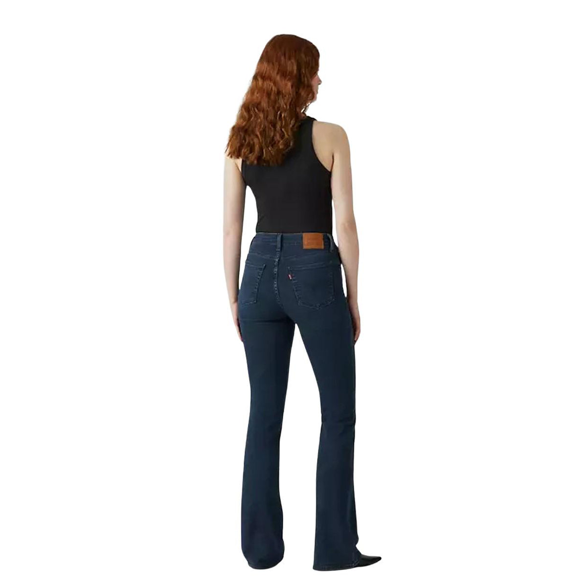 Jeans Donna LEVI'S 726 Hr Flare Denim Medio Scuro su Brubaker Store