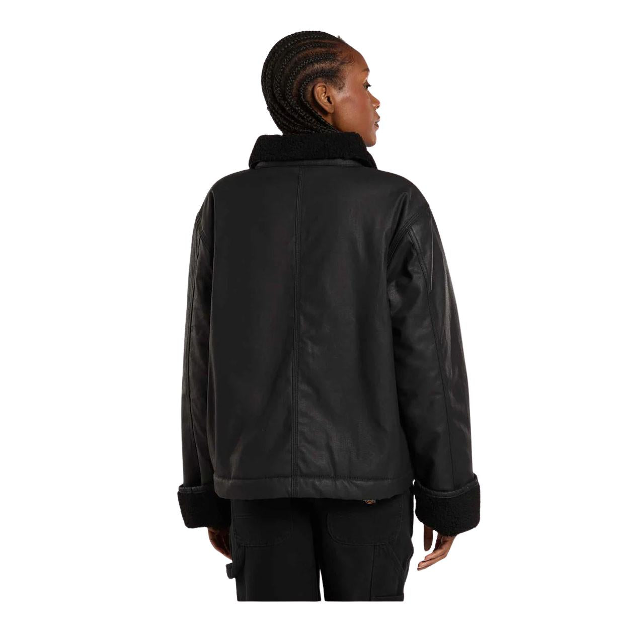 Giubbino Donna Dickies Deckerd JKT Nero su Brubaker Store