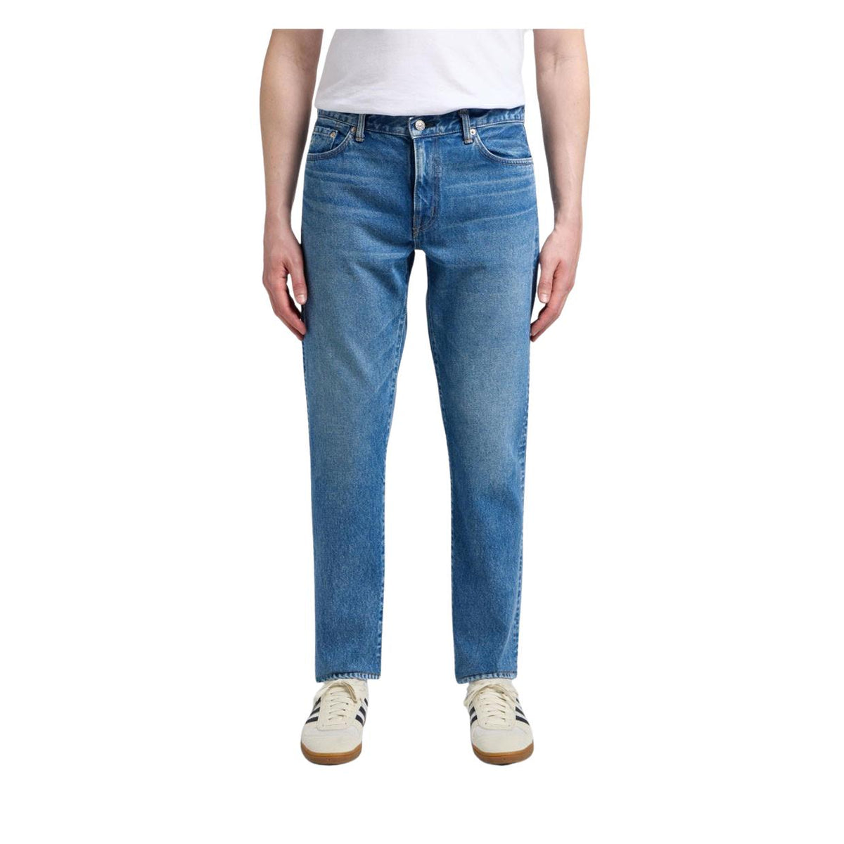 Jeans Uomo Edwin Regular Tapered Kaihara 12.5oz Medio Chiaro su ...